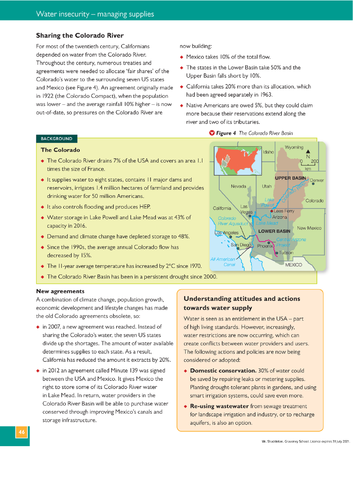 Water Cycle and Water Insecurity | Teaching Resources