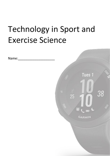 BTEC Unit 14 Technology in Sport - FULL UNIT Sport Science RQF/NQF ...