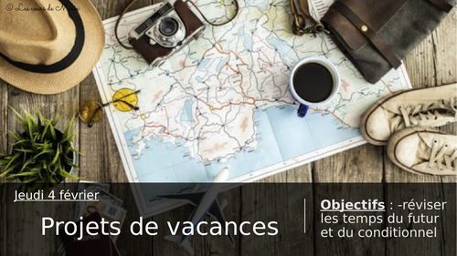 Projets de vacances - GCSE French | Teaching Resources
