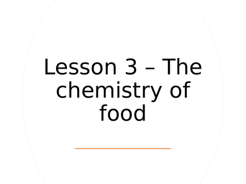 AQA GCSE Biology (9-1) B3.3 The chemistry of food FULL LESSON ...