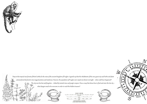 KS2 Art - Lost World Map Making | Teaching Resources