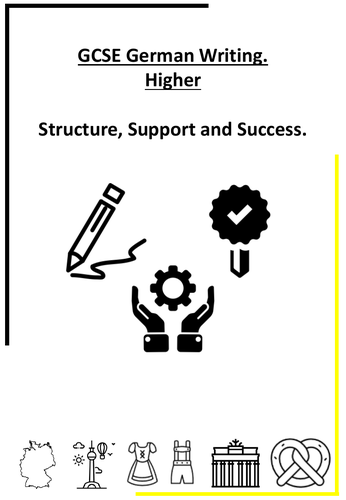 GCSE German writing for success AQA | Teaching Resources