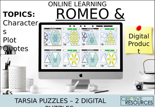 Romeo and Juliet Digital Puzzles | Teaching Resources
