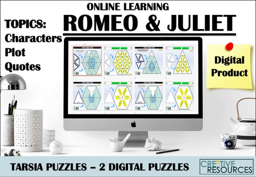Romeo and Juliet Digital Puzzles | Teaching Resources