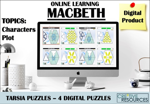 Macbeth English Digital Puzzles | Teaching Resources