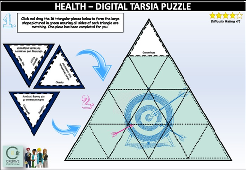 Health Hygiene Digital Puzzles | Teaching Resources
