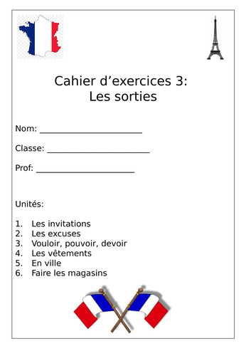 French booklets KS3 | Teaching Resources