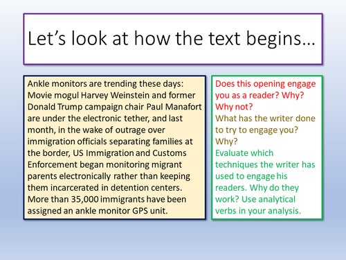 Eduqas English Language Component 2 Q2 | Teaching Resources