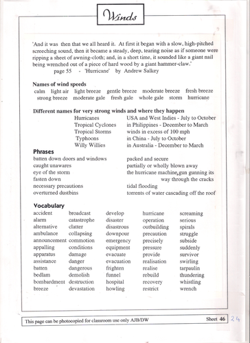 U.K. Extreme Winter Weather | Teaching Resources