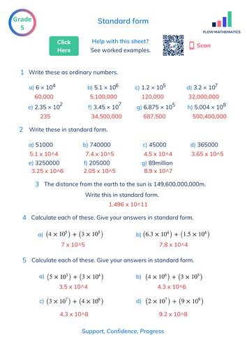 Standard form | Teaching Resources
