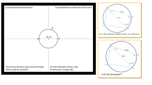 Circle Theorems sequence of lessons | Teaching Resources Circle Theorems sequence of lessons | Teaching Resources