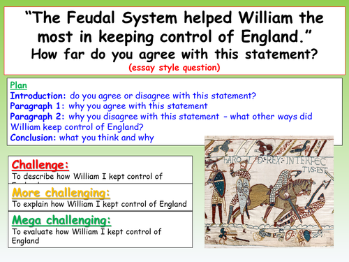 Norman Consolidation of Power | Teaching Resources