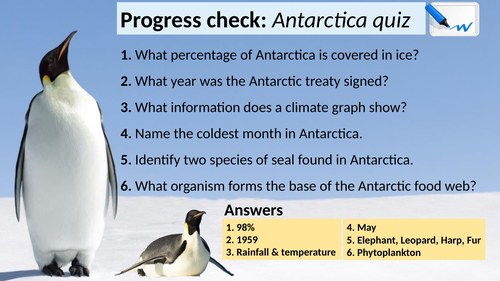 KS3 Geography Antarctica - Complete unit | Teaching Resources