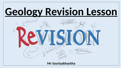 KS3 Geology (Rocks Revision) | Teaching Resources