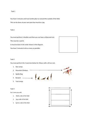 IGCSE PE Fitness | Teaching Resources