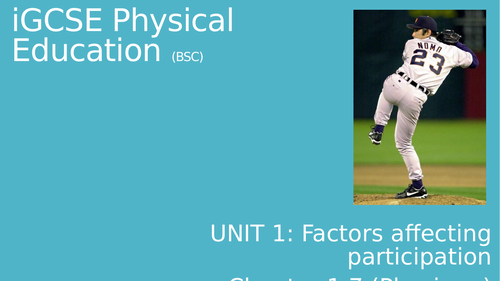 IGCSE PE Physique | Teaching Resources