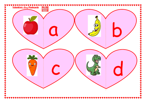 Valentine's Day Flashcards | Teaching Resources