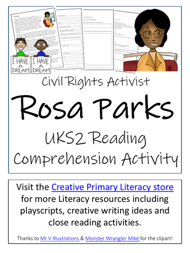 UKS2 Black History Month BOOM Cards™ Comprehension Activity Bundle ...