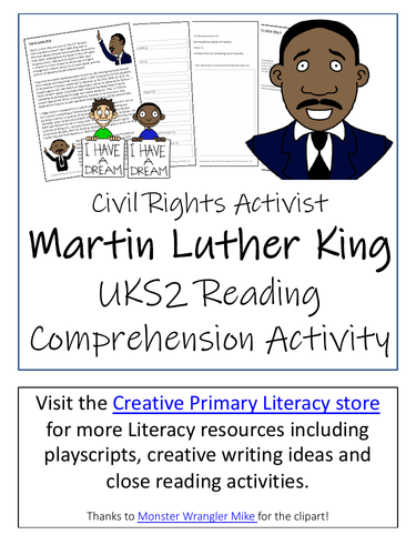 UKS2 Civil Rights Movement BOOM Cards™ Comprehension Activity Bundle ...