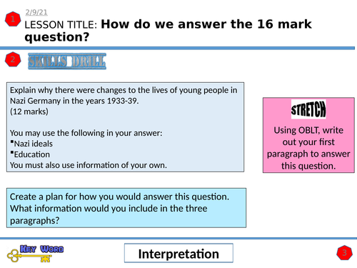 How to tackle Section B of Paper 3 | Teaching Resources
