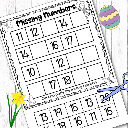 Spring Numbers 0-20 | Teaching Resources