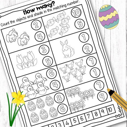 Spring Numbers 0-20 | Teaching Resources