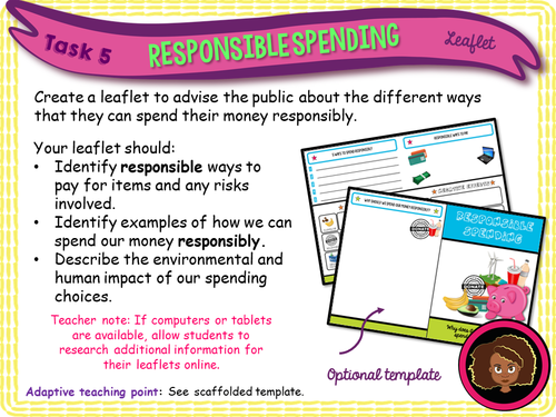 Responsible Spending PSHE | Teaching Resources