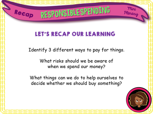 Responsible Spending PSHE | Teaching Resources