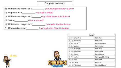 mi familia y mis amigos | Teaching Resources