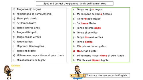 mi familia y mis amigos | Teaching Resources