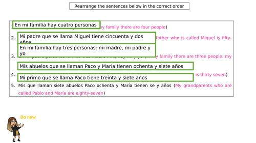 mi familia y mis amigos | Teaching Resources