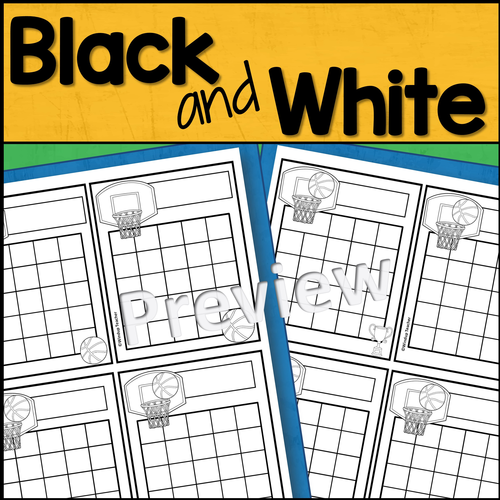 Basketball Sticker Reward Charts - Sports Theme Positive Behavior ...