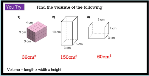 Ultimate Lesson on Volume of Cuboids and Cylinders for Functional ...