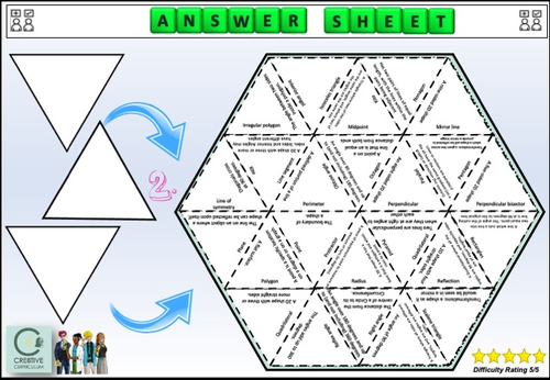 Geometry and Graphs Math Digital Puzzles | Teaching Resources