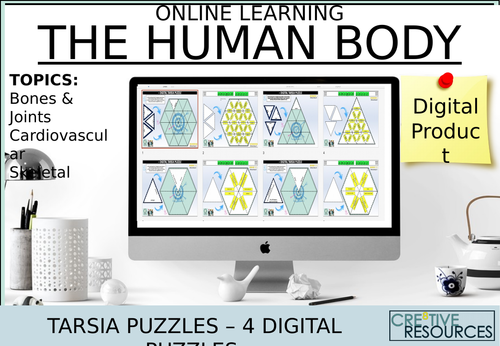 Skeletal System Digital Puzzles | Teaching Resources
