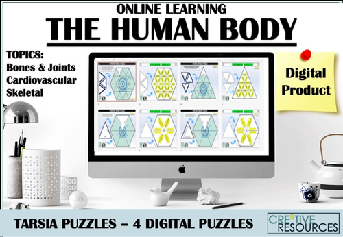 Skeletal System Digital Puzzles | Teaching Resources