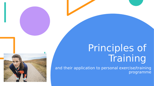 AQA GCSE PE PRINCIPLES OF TRAINING POWERPOINT AND WORKBOOK | Teaching ...