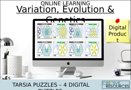 Evolution and Genetics Digital Puzzles | Teaching Resources