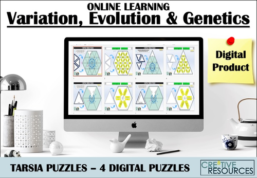 Evolution and Genetics Digital Puzzles | Teaching Resources