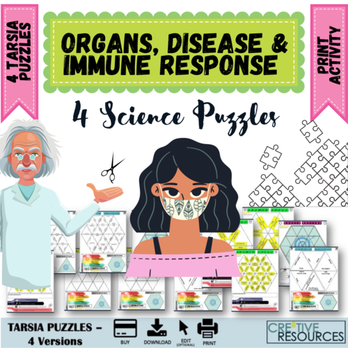 Organs Disease and Immune Response Puzzles | Teaching Resources