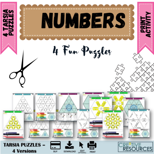 Math Puzzles - Number and Sets | Teaching Resources