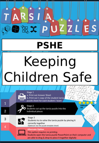 Safety PSHE Puzzles | Teaching Resources