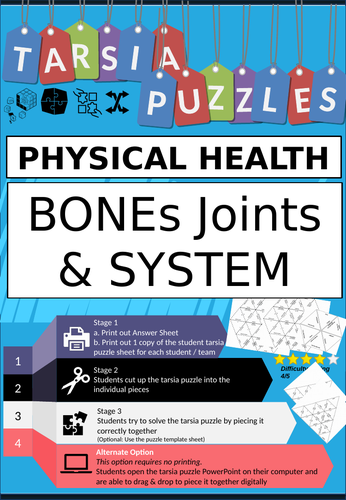 Skeletal System Puzzles | Teaching Resources