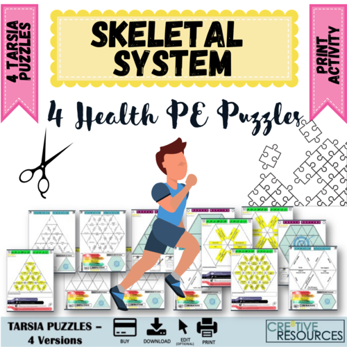 Skeletal System Puzzles | Teaching Resources