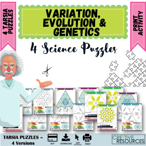 Evolution and Genetics Puzzles | Teaching Resources