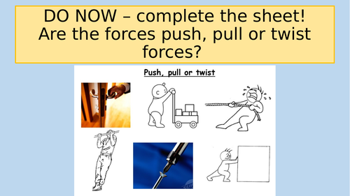 KS3 Science - Year 7: Forces | Teaching Resources