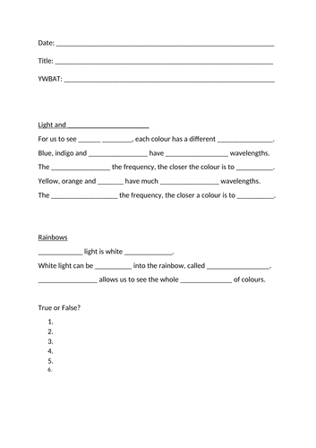 KS3 Science - Year 7: Waves | Teaching Resources