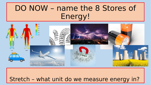 KS3 Science - Year 8: Energy | Teaching Resources