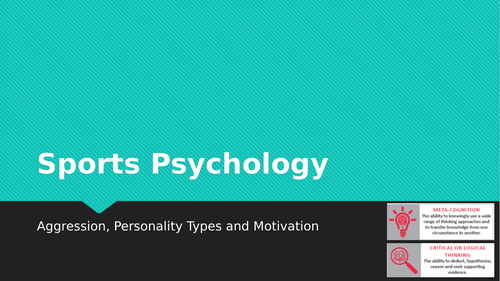 AQA GCSE PE Sports Psychology Lesson Content + Exam Questions ...