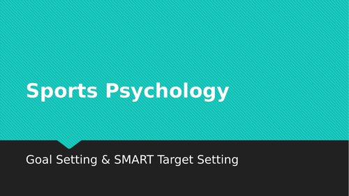 AQA GCSE PE Sports Psychology Lesson Content + Exam Questions TYPES OF ...